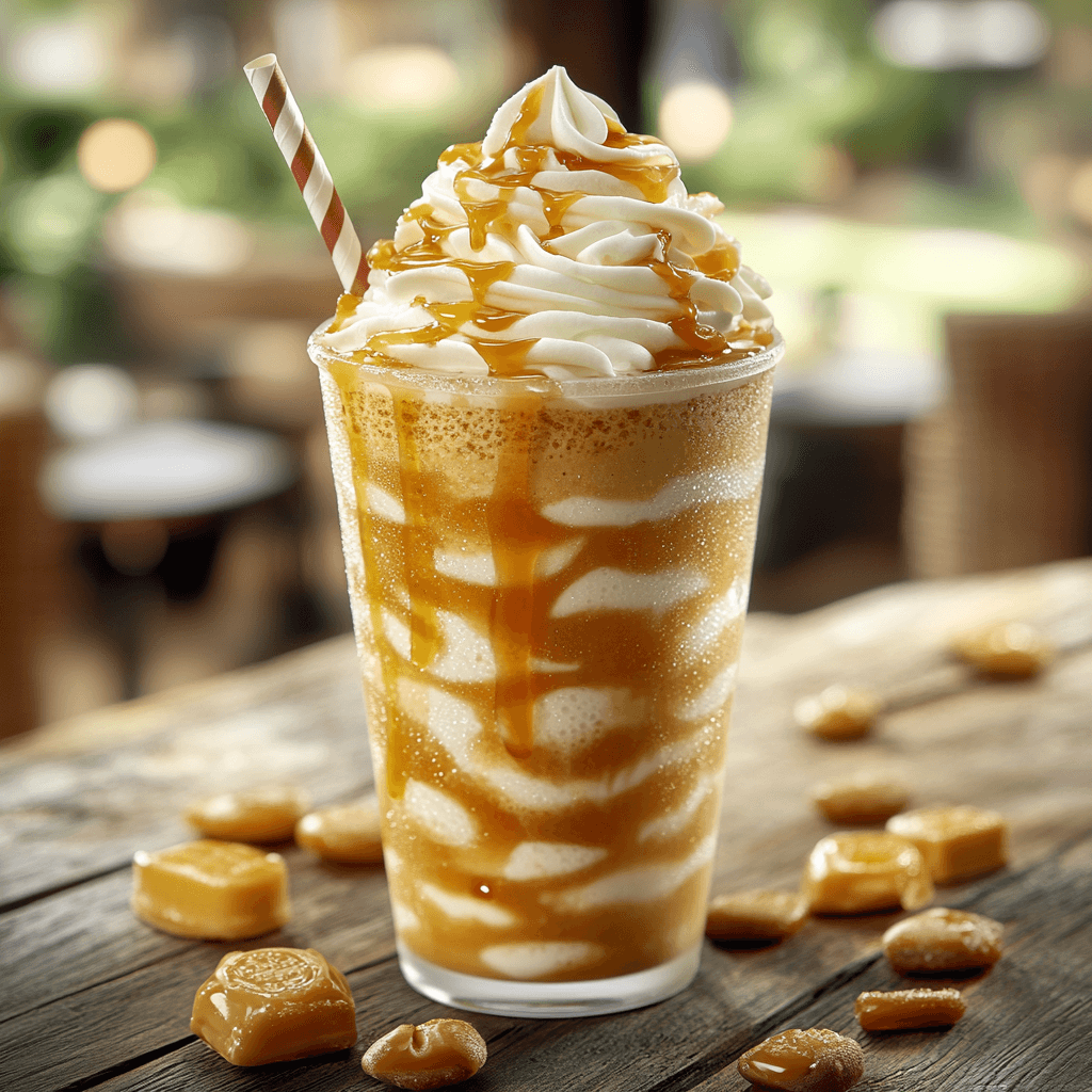 Caramel frappuccino store